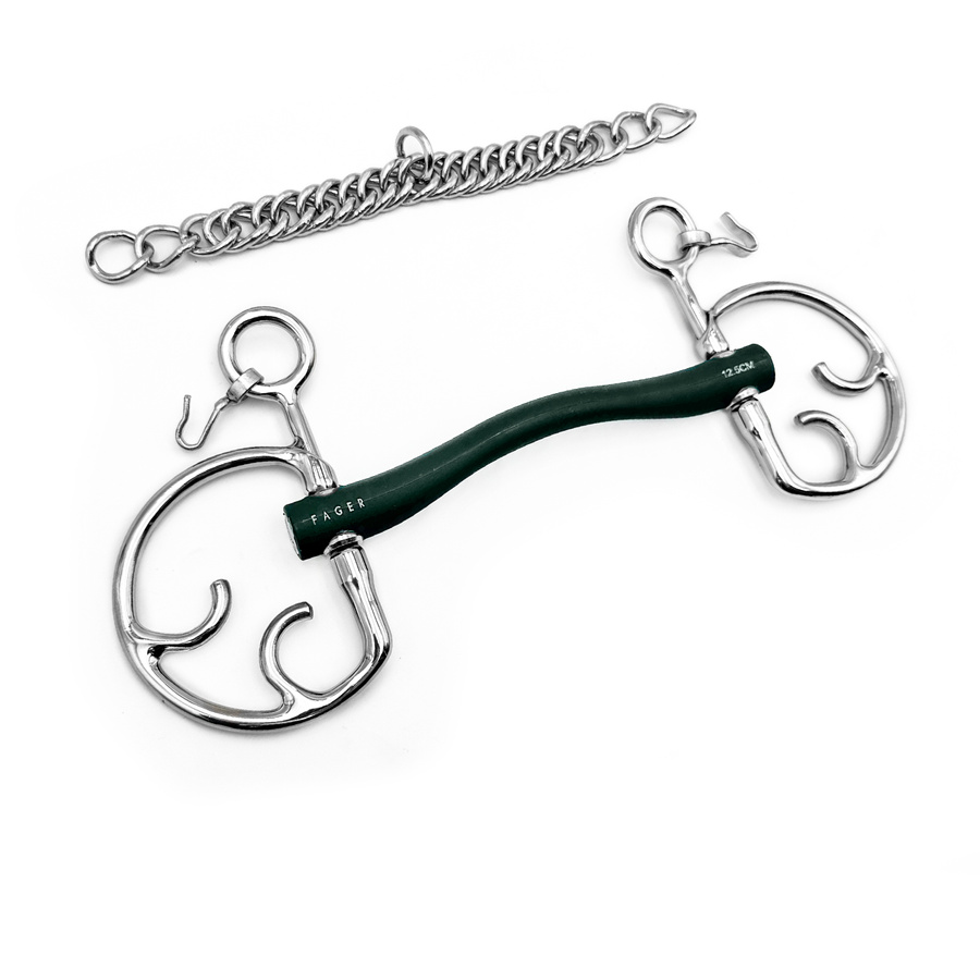 Mors Goyo Aga en caoutchouc dur Andrea | Fager Bits