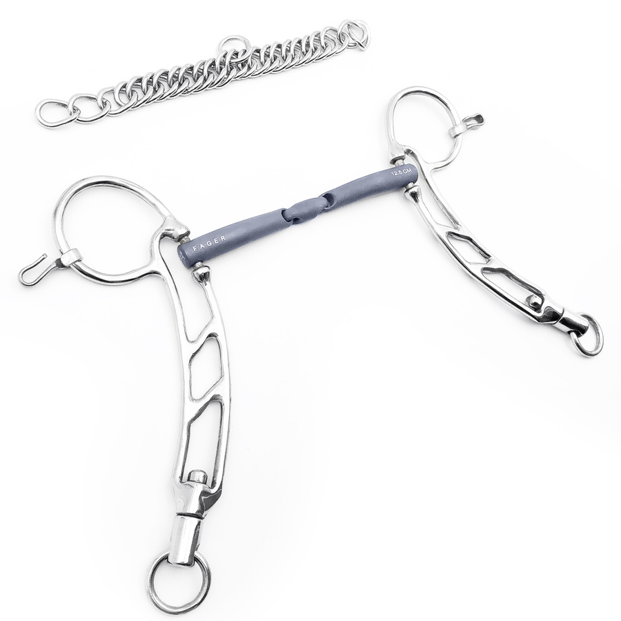 Magnus Double Jointed Icelandic Silver | Fager Bits