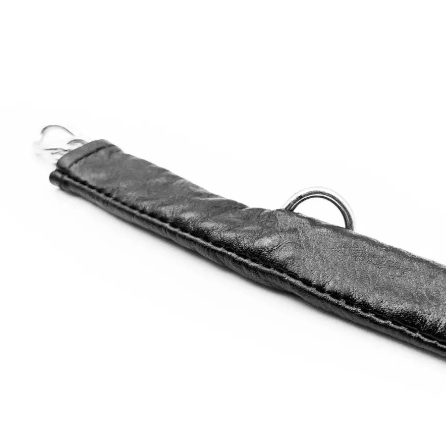 Chain curb strap in leather | Fager Bits