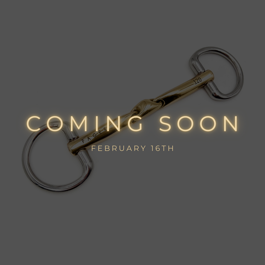 Mors de filet de bride Anneaux fixes en Sweet Gold Celice