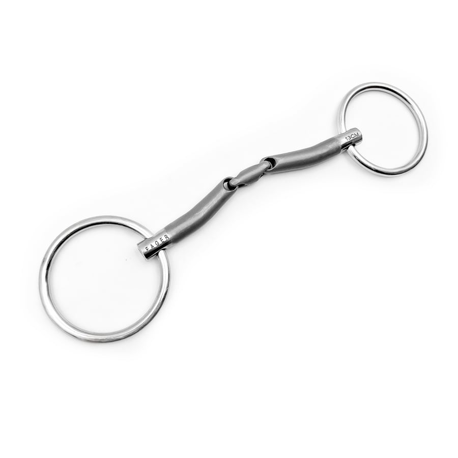 Milton Sweet iron Bradoon Loose rings SAMPLE SALE | Fager Bits