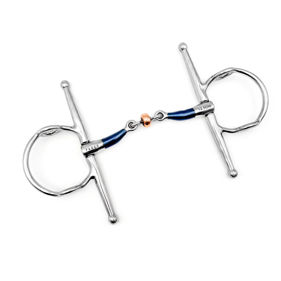 Julia Sweet iron Fullcheek gag | Fager Bits