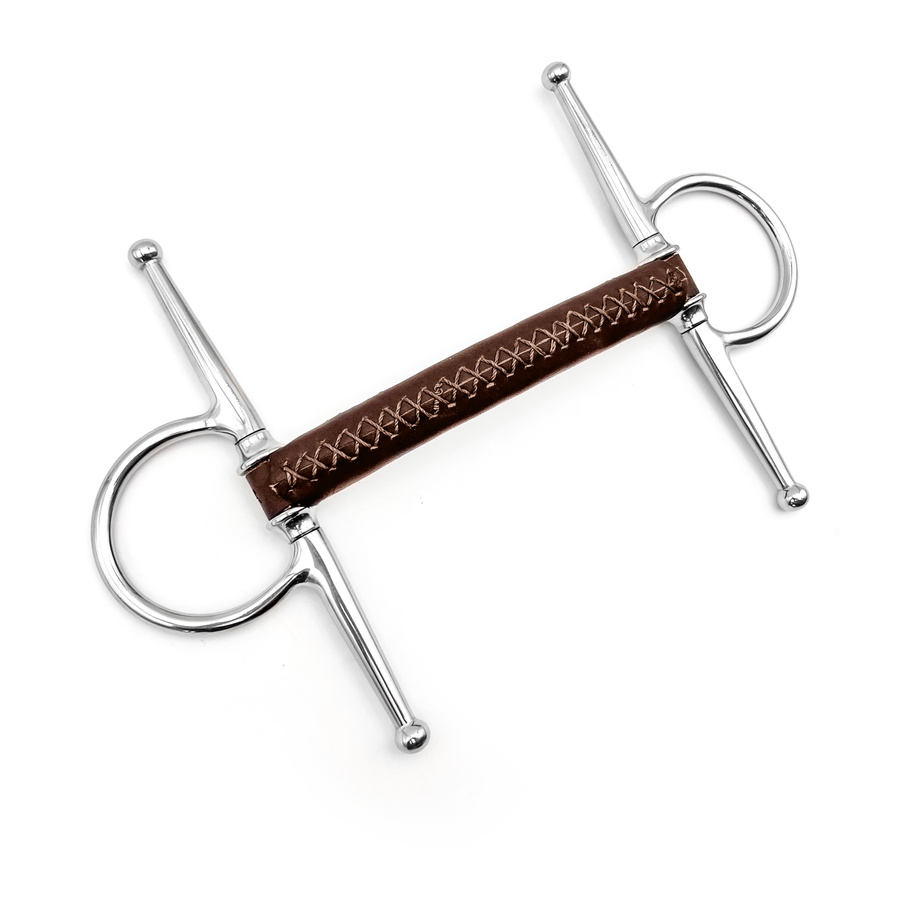 Adam Leather bit Fullcheek | Fager Bits