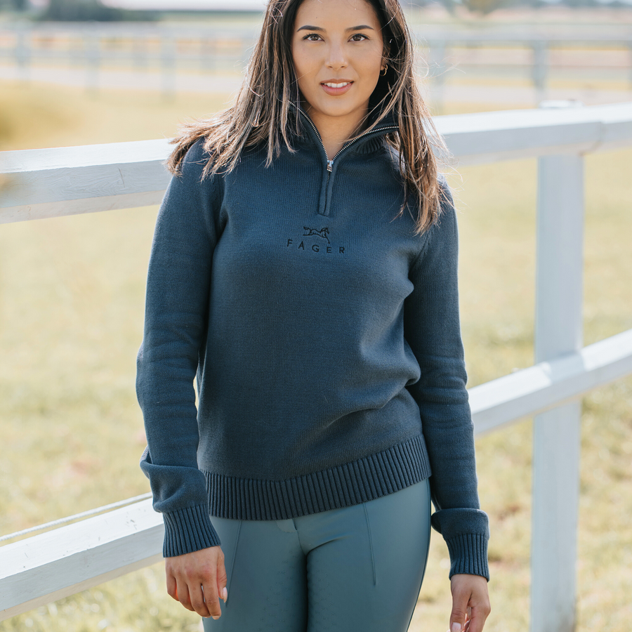 Kim Half zip Sweater | Fager Bits