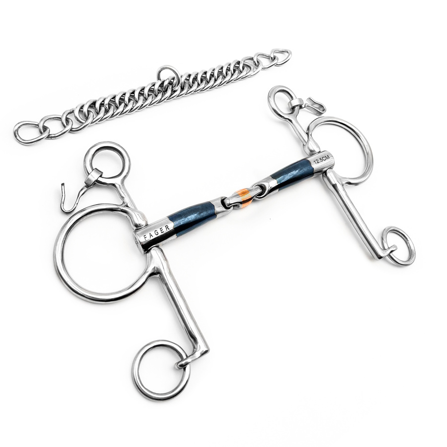 John Sweet iron Pelham | Fager Bits