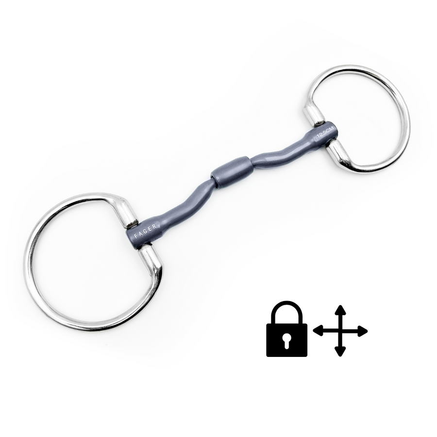 Nina Titanium Barrel Fixed rings | Fager Bits